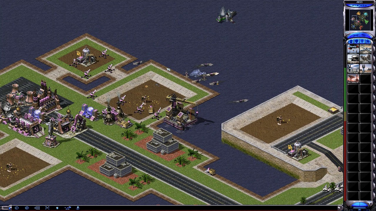 Red Alert 2 Online Multiplayer PC Gameplay 4 Bay of Pigs w Fujin n ...