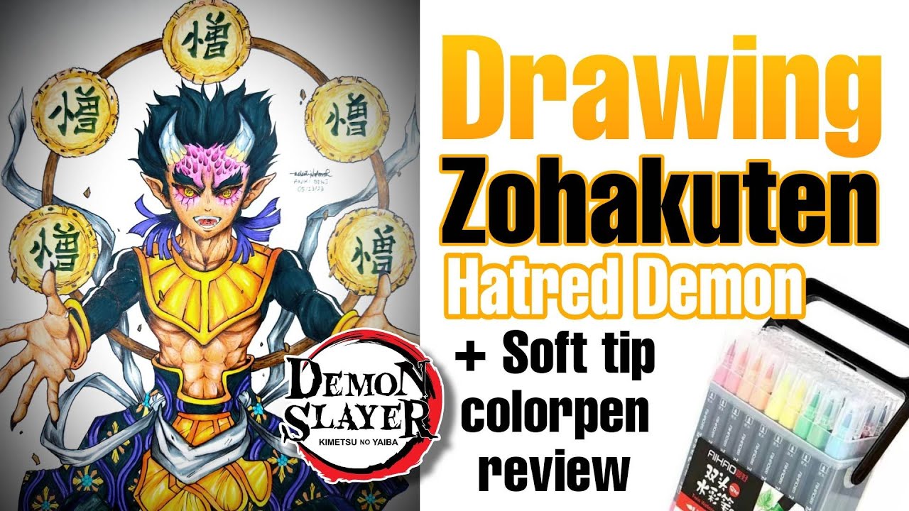 Drawing Zohakuten | Hatred Demon - YouTube