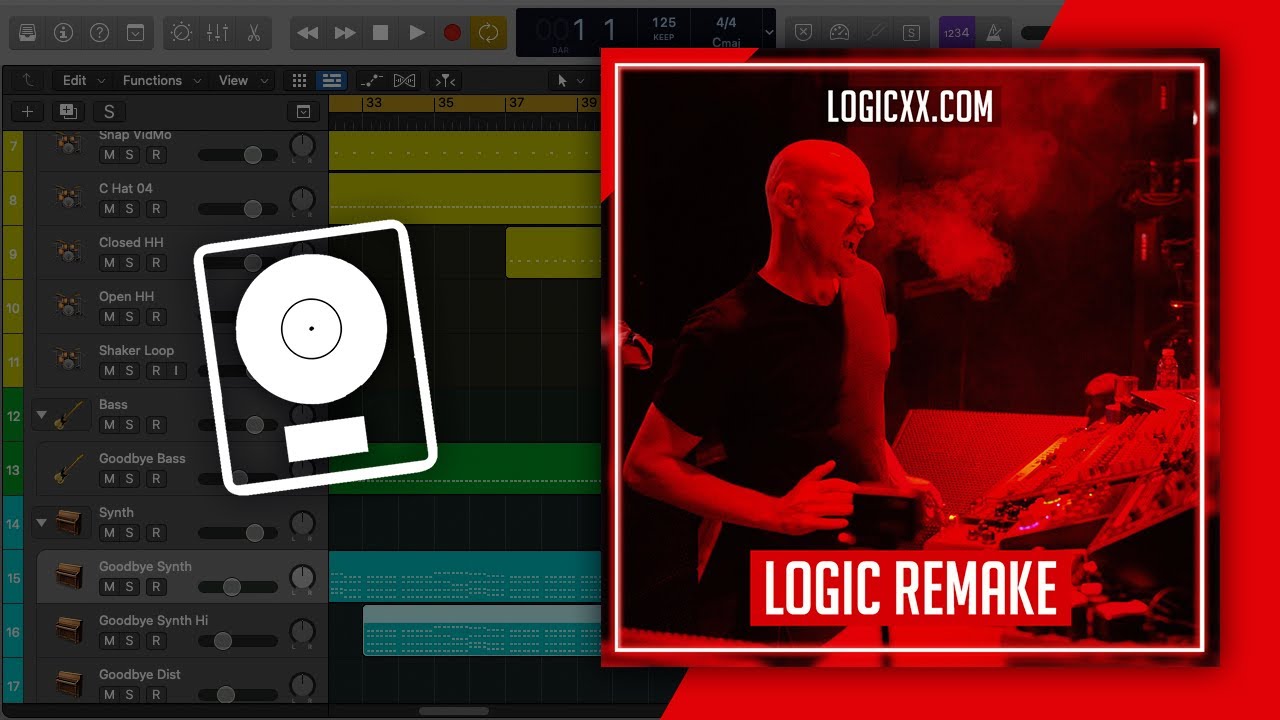 Paul Kalkbrenner - No Goodbye (Logic Pro Remake) - YouTube