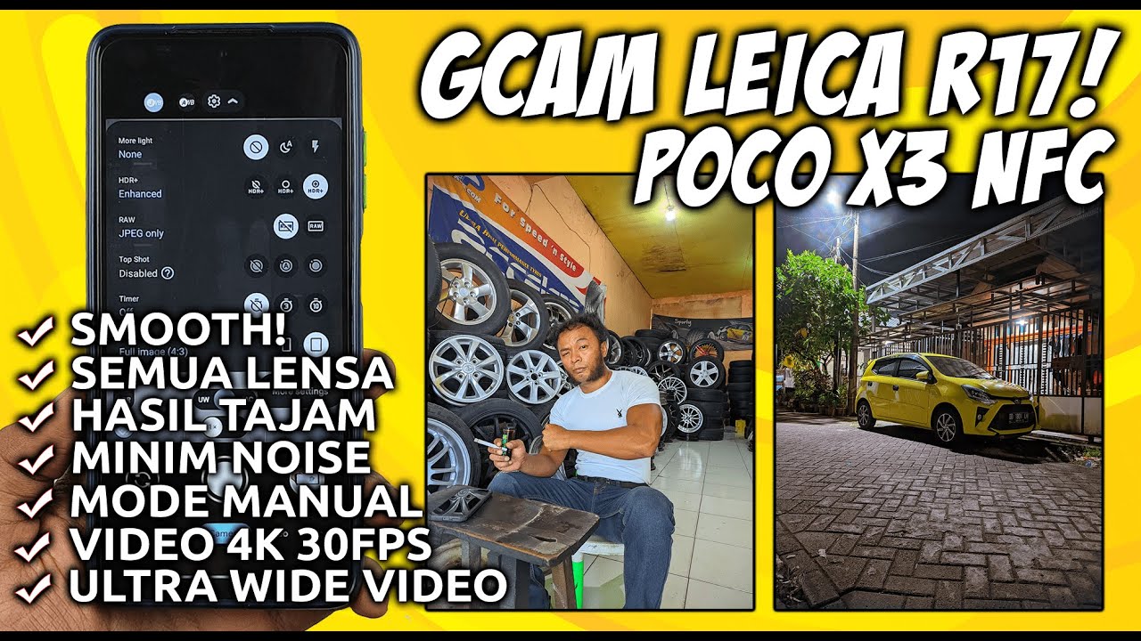 GCAM POCO X3 NFC | Google Camera GCAM LEICA LMC R17 POCO X3 - Hasil ...