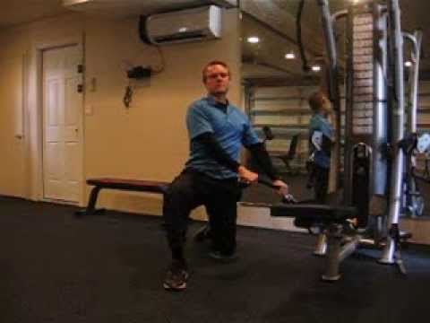 Kneeling Cable Lift, Standing Cable Chop Core Strengthening Exercises ...