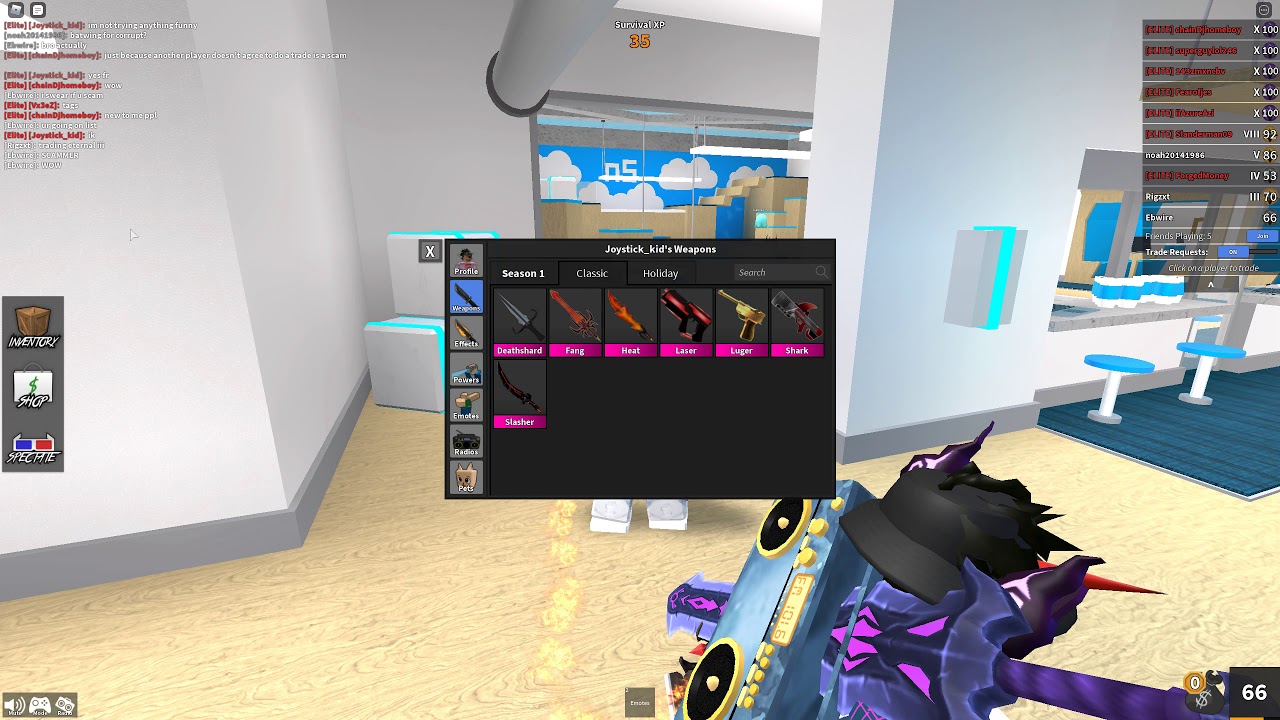 Scammer on MM2 - YouTube