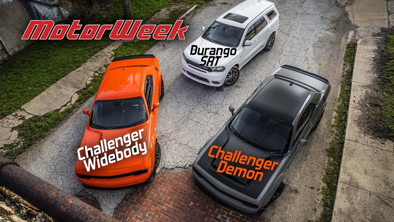 This Just In: 2018 Dodge Demon, Durango SRT, and Challenger Widebody ...