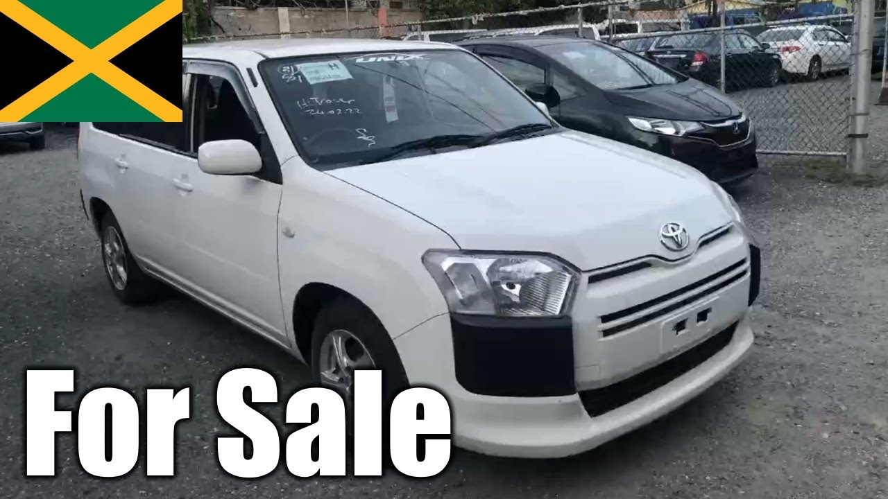 2017 White Toyota Probox For Sale in Kingston, Jamaica - YouTube
