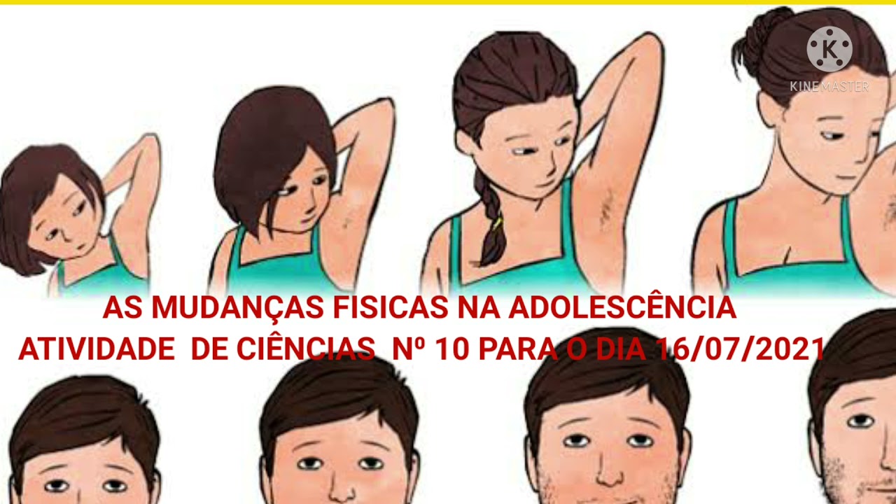 AS MUDANCAS FÍSICAS NA ADOLESCENCIA - YouTube