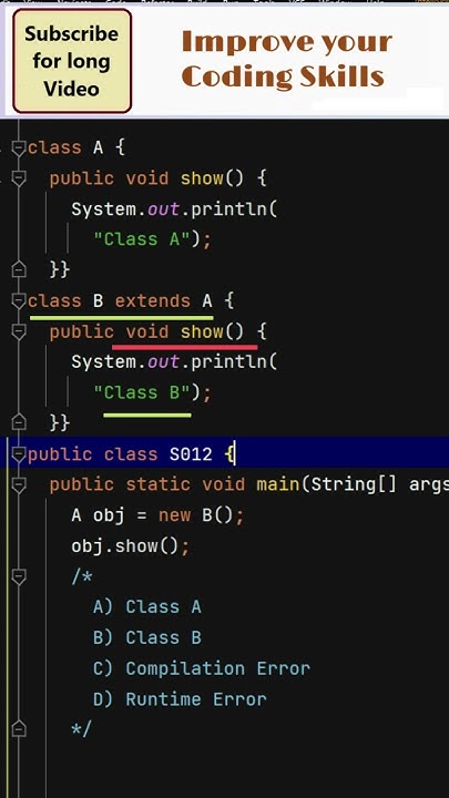 #328 Java Coding Questions MCQ | Test Your Skills! | IntelliSkills # ...