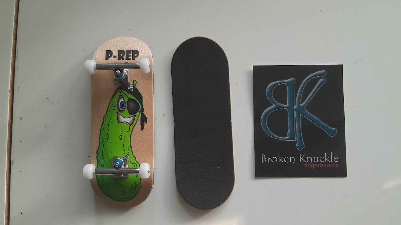 Unboxing a broken knuckle fingerboard! - YouTube