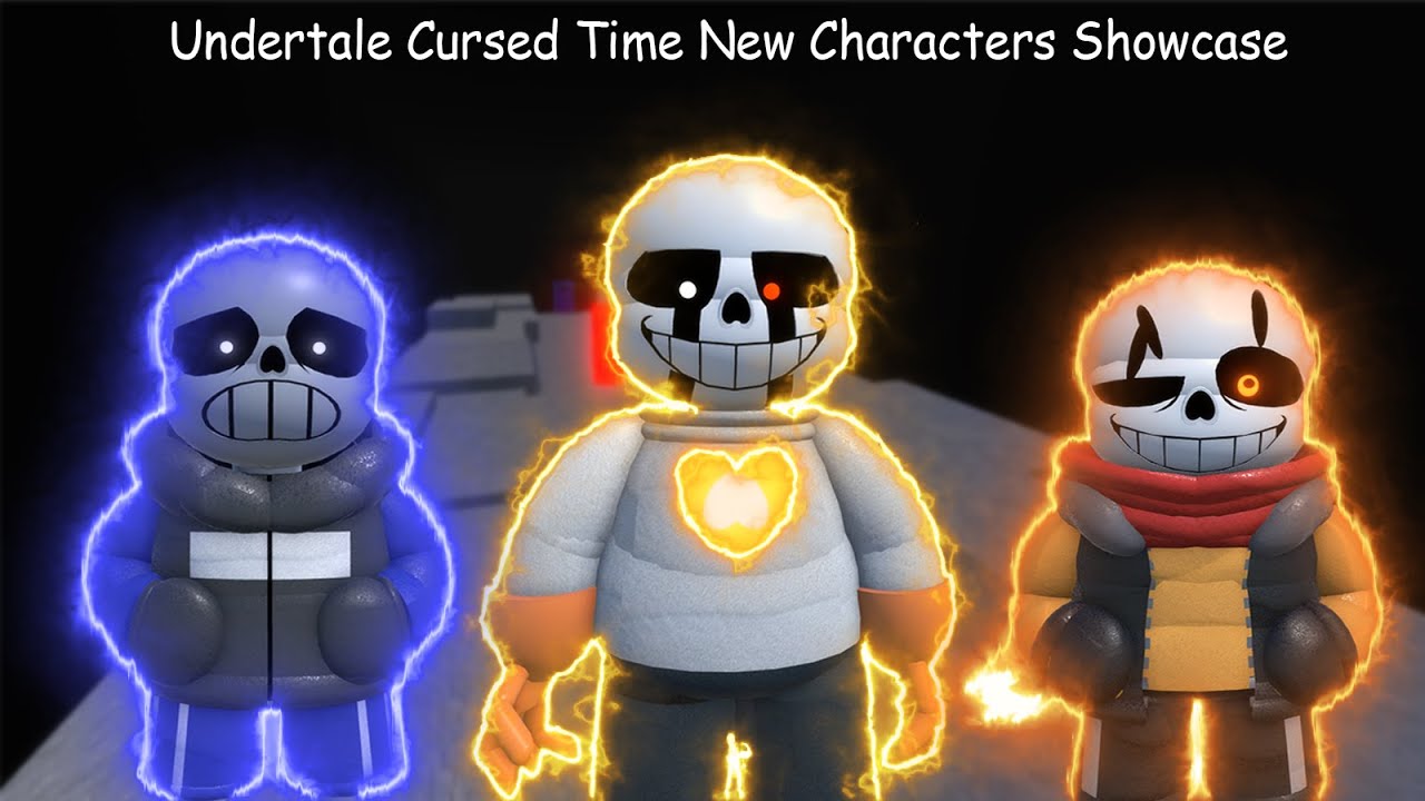 Undertale Cursed Time New Characters Showcase - YouTube
