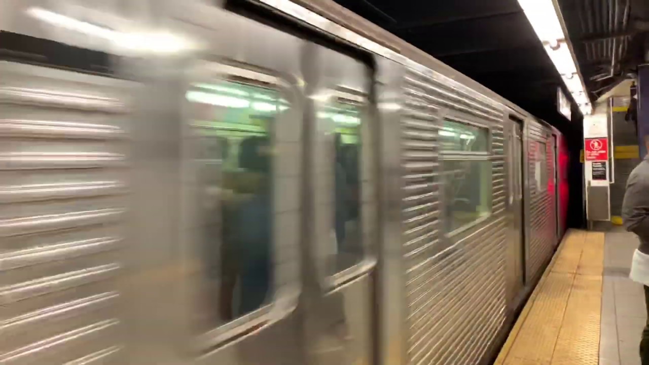 [⁴ᴷ⁶⁰HD] MTA NYCT R32 On The C Line In Lower Manhattan - YouTube