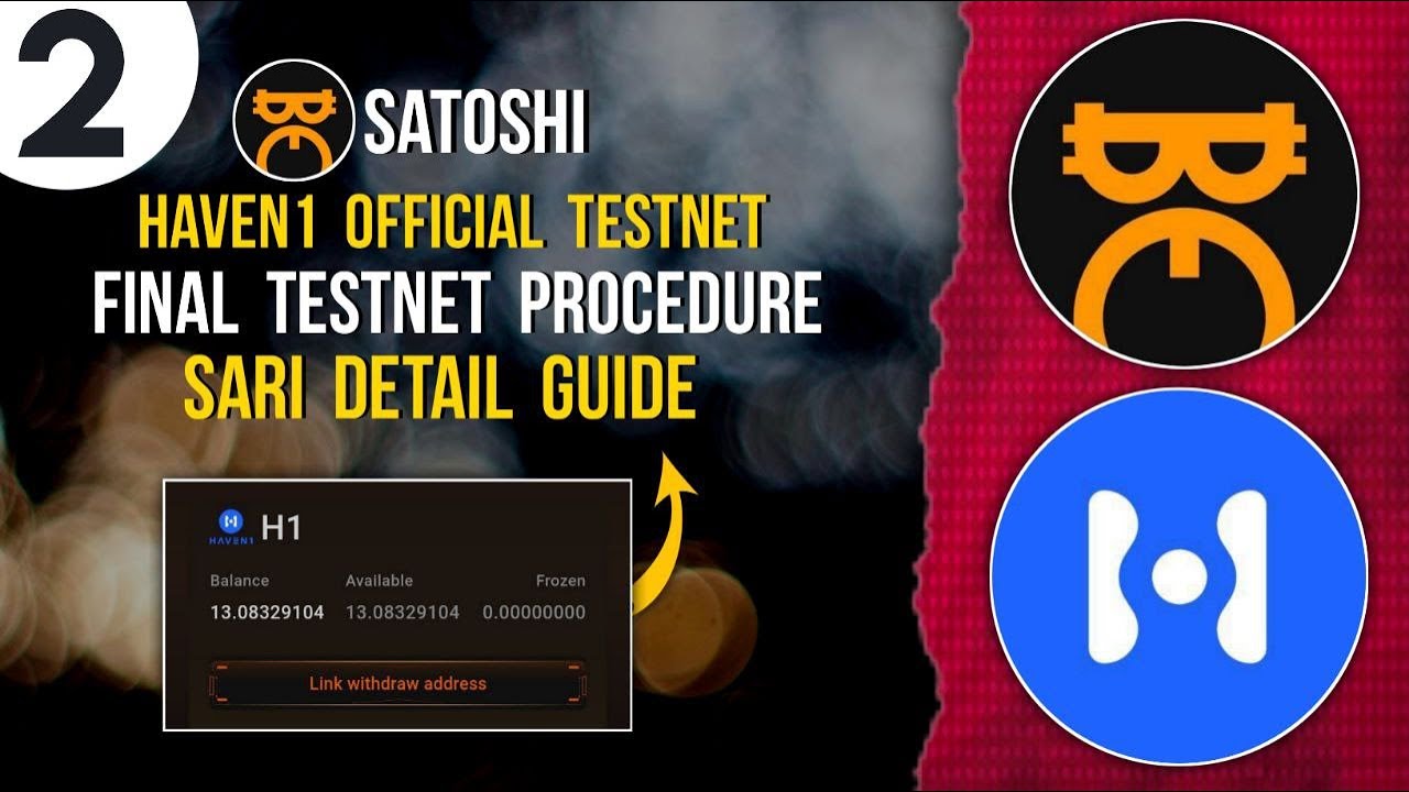 SATOSHI Haven1 Testnet | Final Procedure | All detail Guide #satoshi # ...