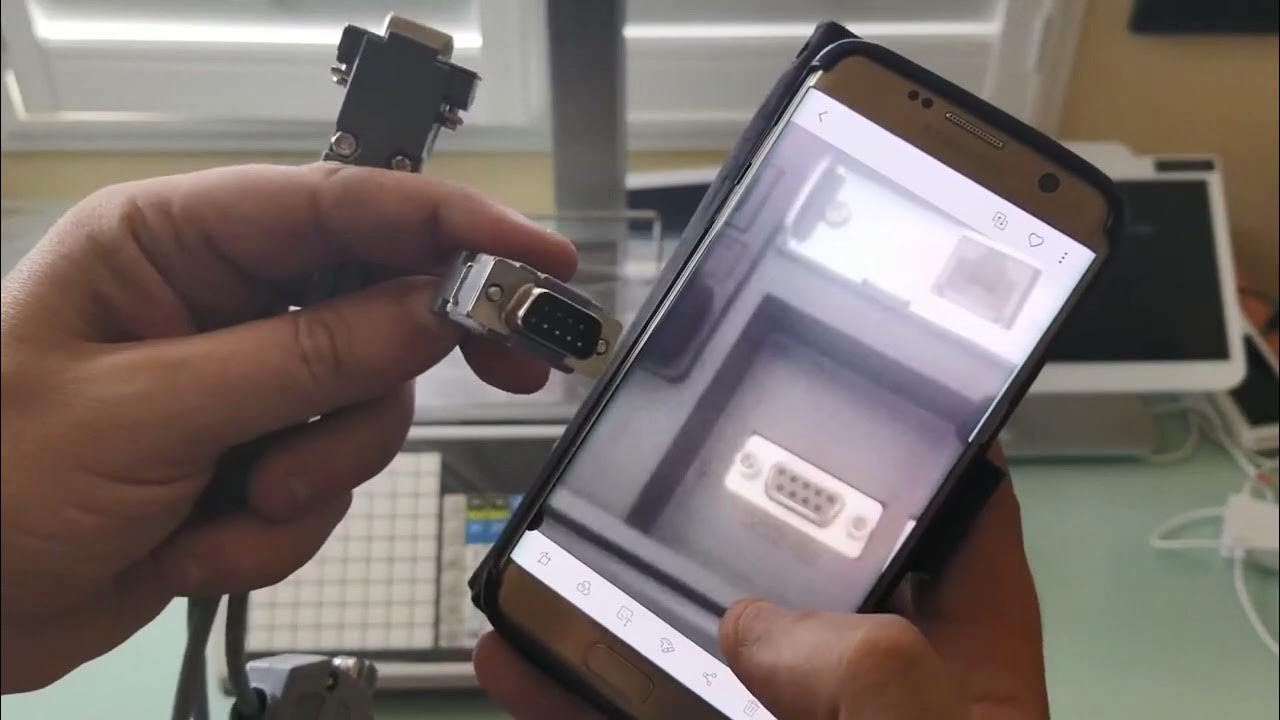 How to Connect CL 5500R CAS Scale to a Computer cable/connection ...