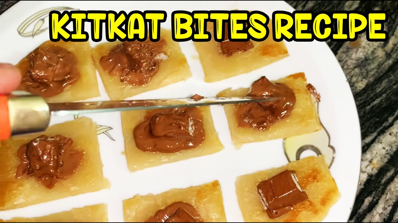 Kitkat Pancake 🥞 | Kitkat chocolate Bites 🍫 | 2 Min Snack Recipe | Cook ...