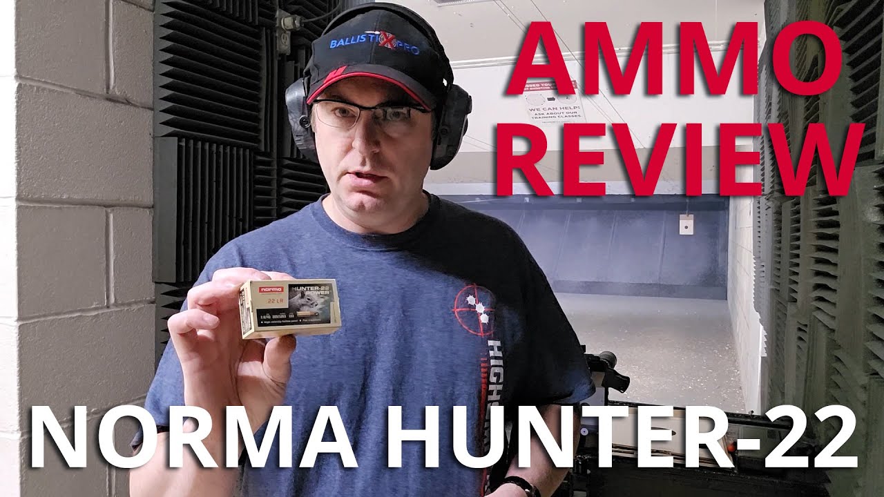 Norma - HUNTER-22 POWER - 40gr - 1263fps - 22lr Ammo Precision ...