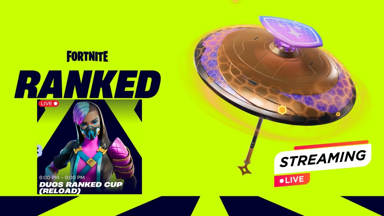 Fortnite *LIve* Duos cup 6 PM - YouTube
