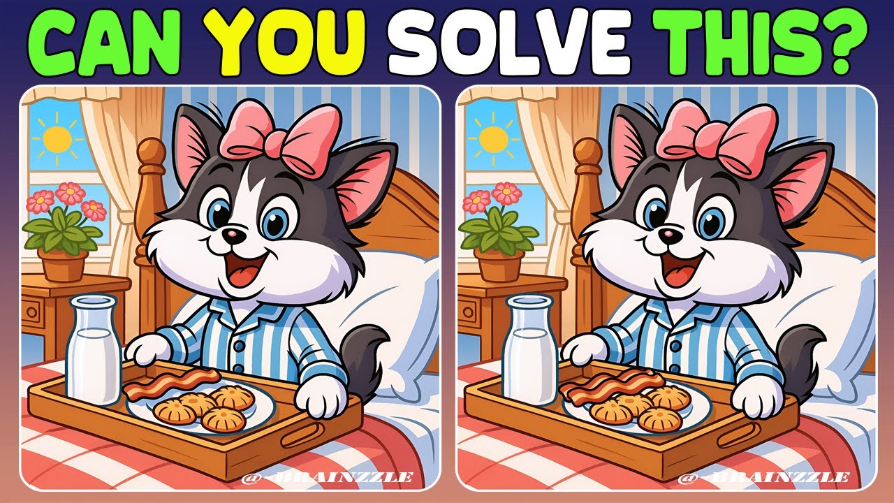 Find 3 Differences in 90 seconds : Genius Level Spot The Difference ...
