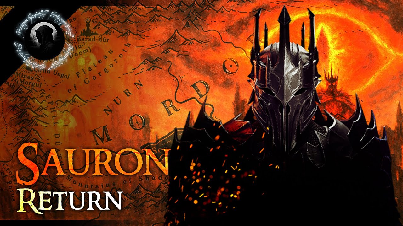 Return of SAURON: Dark Fire Awakens in Mordor | LOTR Lore for Sleep ...