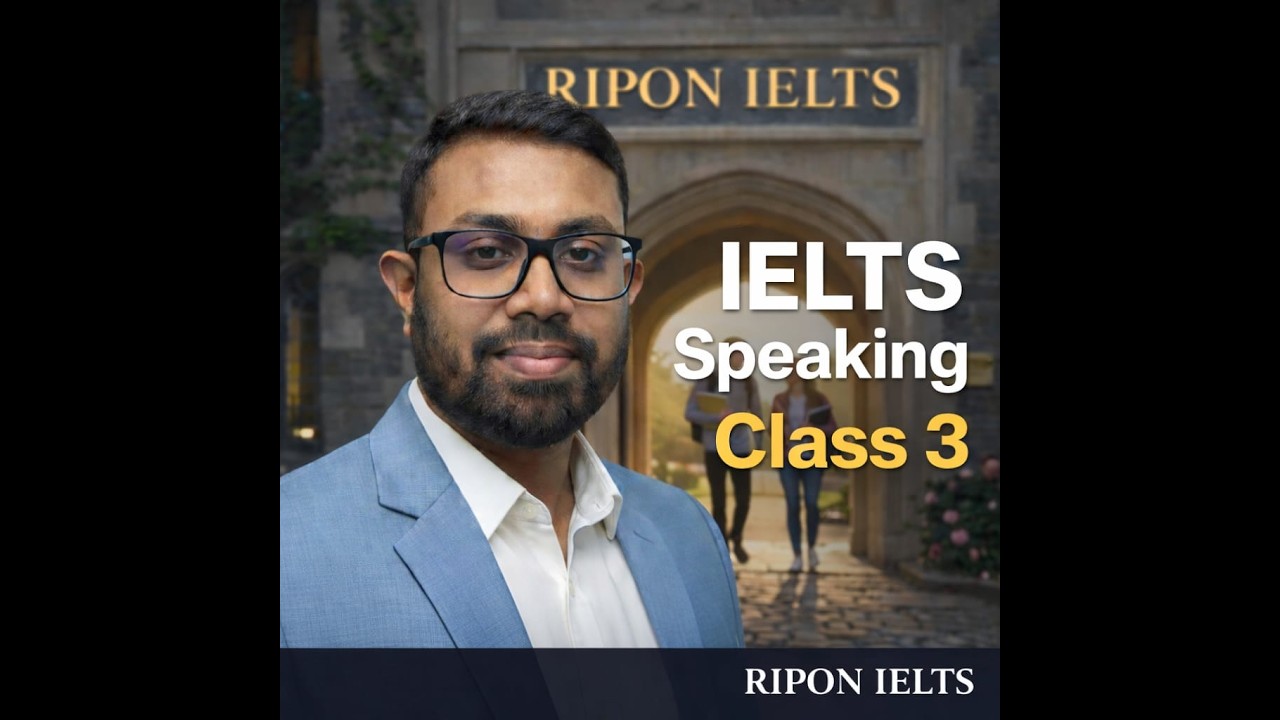 IELTS Speaking Class 3 | Maps, Helping Others, Clothing, Musical ...