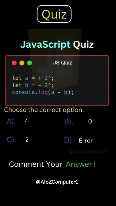 JS Quiz - YouTube