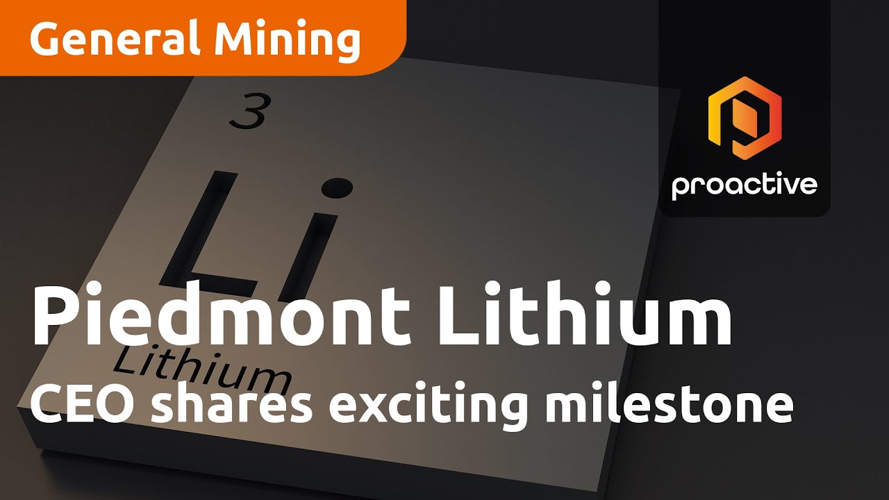 From developer to lithium producer: Piedmont Lithium CEO shares ...