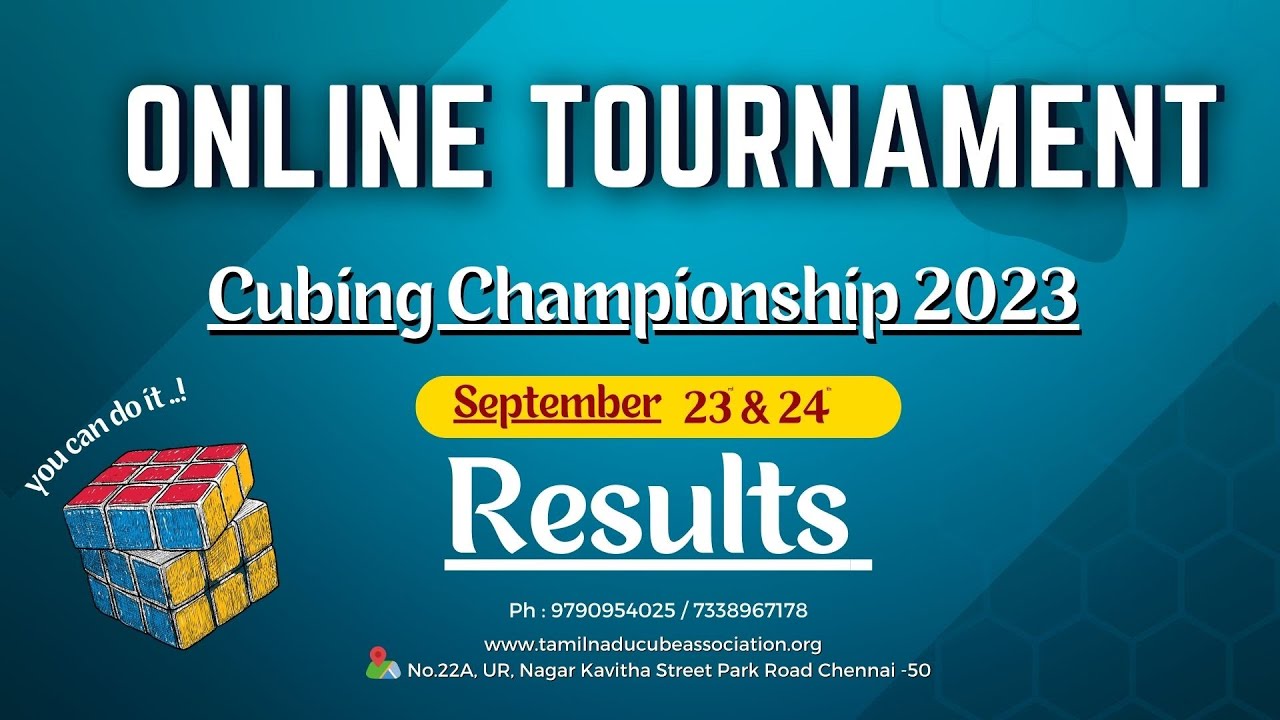 ONLINE Tournament 2023 - Cubing Championship - online cube competition ...