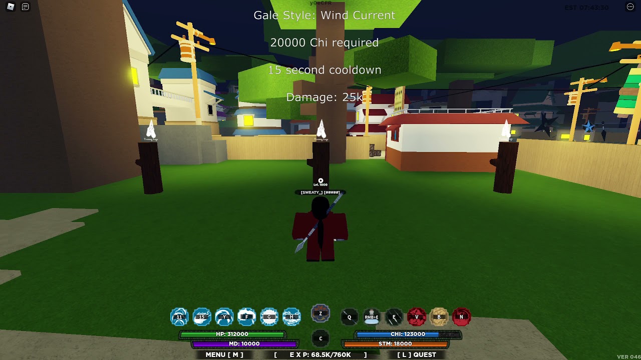 Gale Showcase *New Element* in Shindo Life! - YouTube