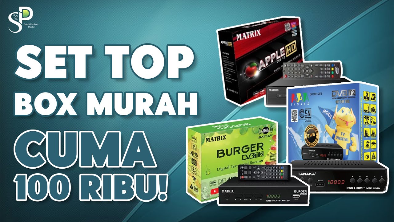 7 Rekomendasi Set Top Box TV Digital Terjangkau Dengan Harga 100 Ribuan ...