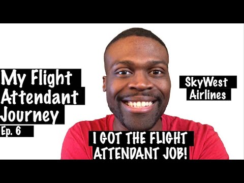 I GOT THE FLIGHT ATTENDANT JOB! | heyvern