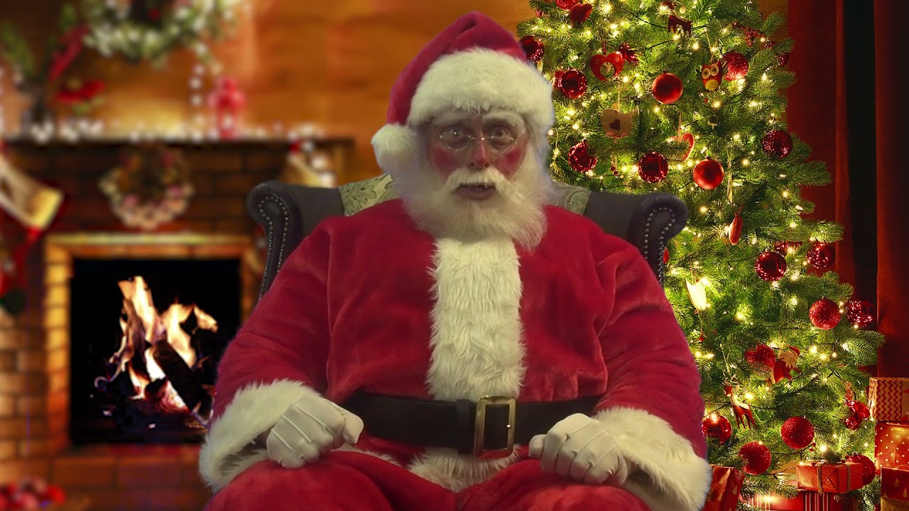 Santa Christmas message for your child; Santa's 'nice list' video for ...