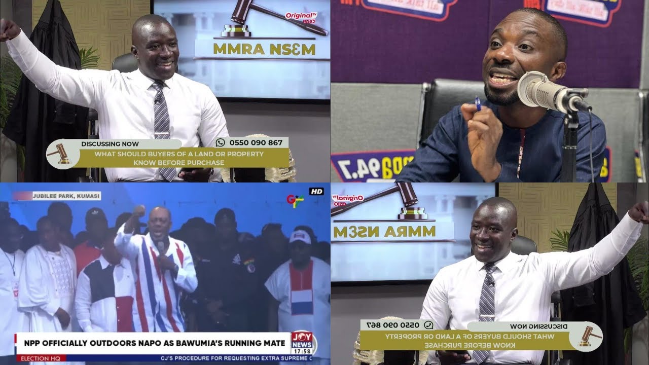 See How Lawyer Twum Barima Finish Miracle Aboagye, NAPO on live radio ...