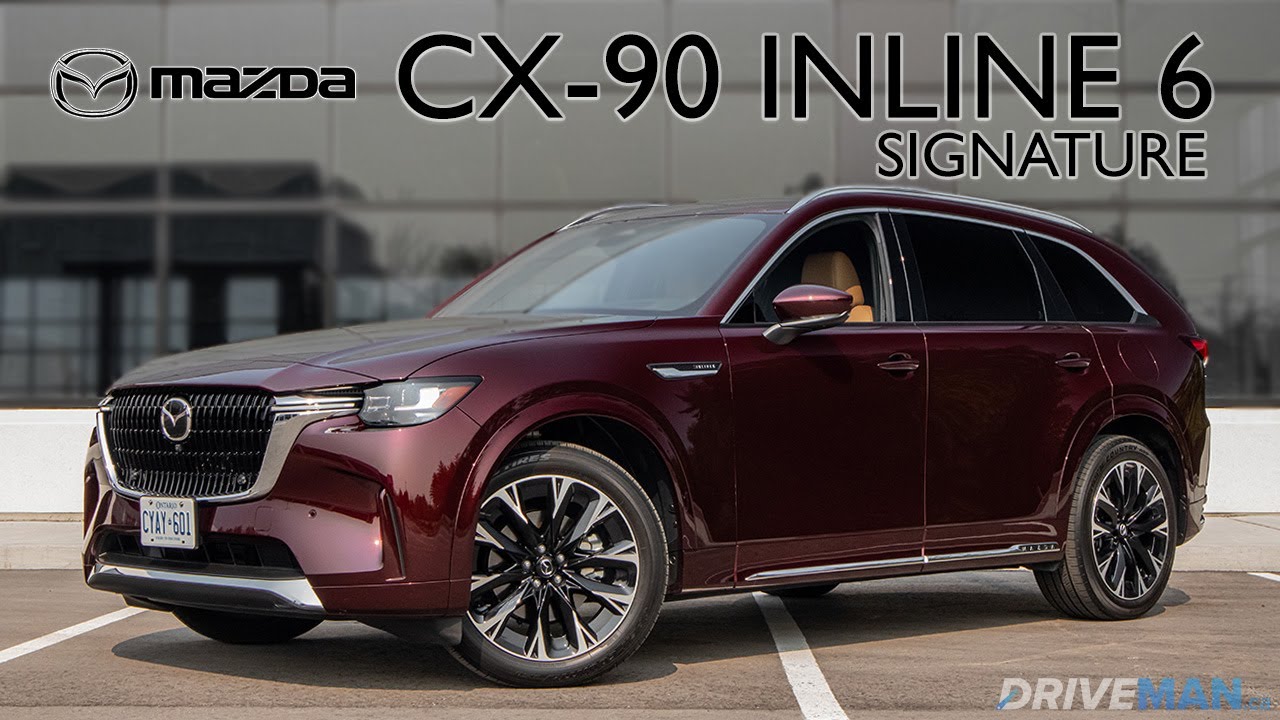Mazda's Premium Luxury SUV / 2024 Mazda CX-90 MHEV Signature - YouTube