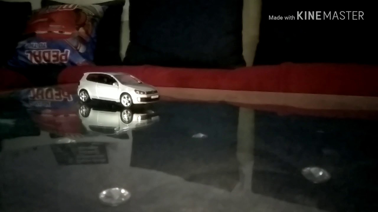 Volkswagen polo toy car slow motion kids - YouTube