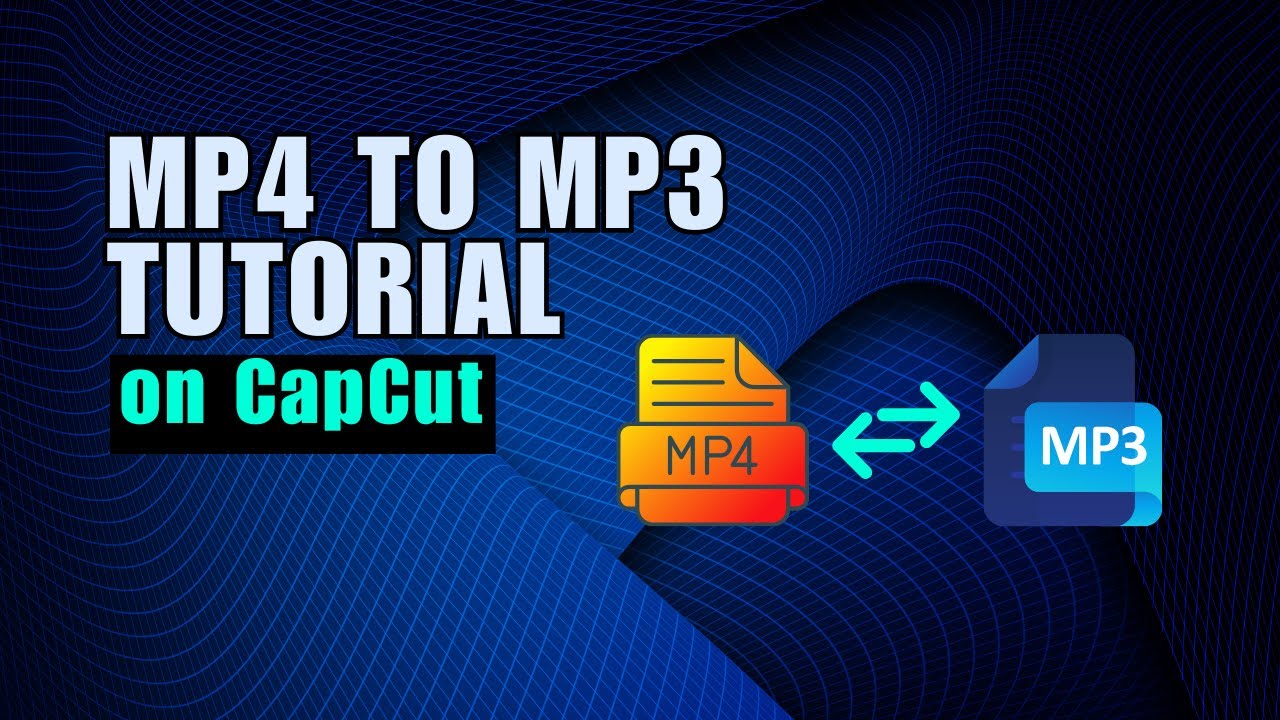 MP4 to MP3 Tutorial On The CapCut PC App: How You Can Easily Convert ...