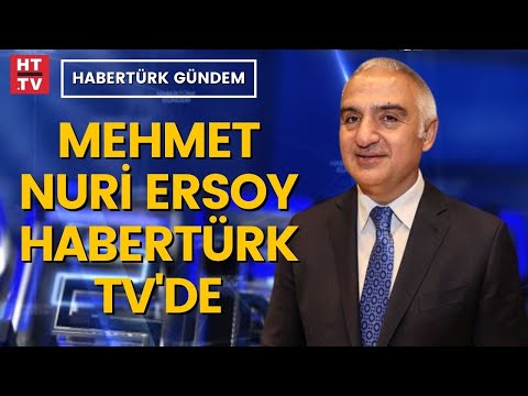 Savaş uzarsa turizmde sıkıntı yaşanır mı? Mehmet Nuri Ersoy Habertürk Gündem'de soruları  yanıtladı