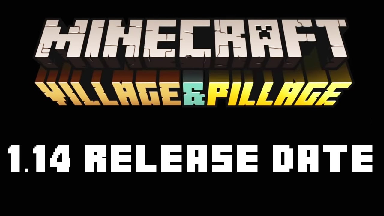 Minecraft News : Minecraft 1.14 Release Date - YouTube