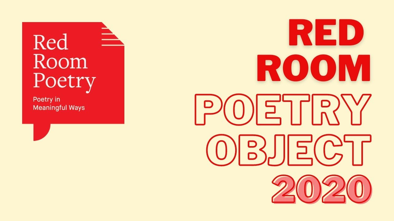 Red Room Poetry Object 2020 Winners Announcement - YouTube