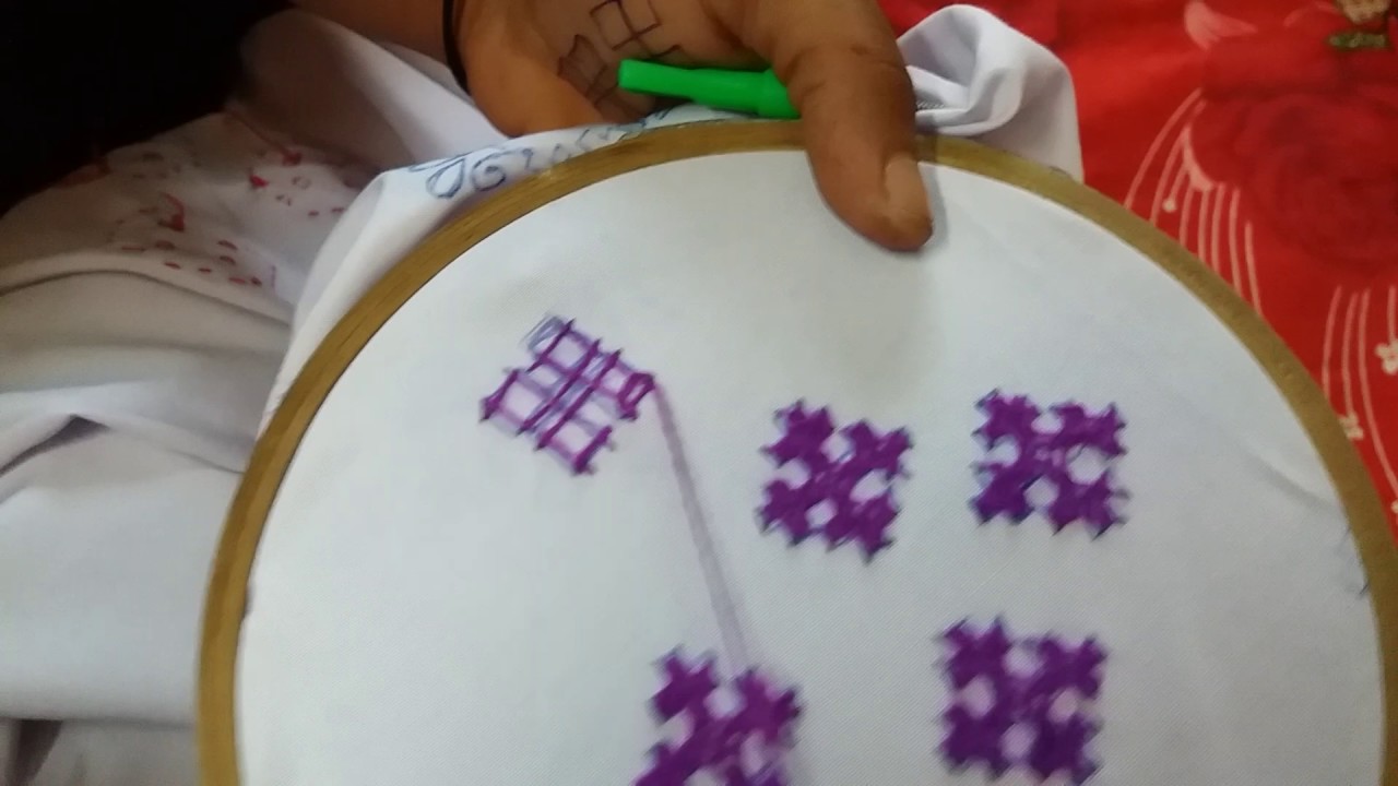 How to make sindhi hand emboridery Handy work - YouTube
