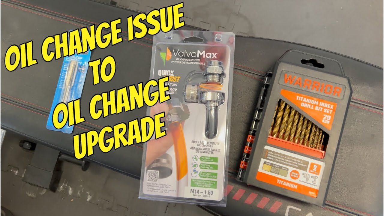 Re-Tap & Install ValvoMax Quick Drain Plug - Easy DIY Guide! - YouTube