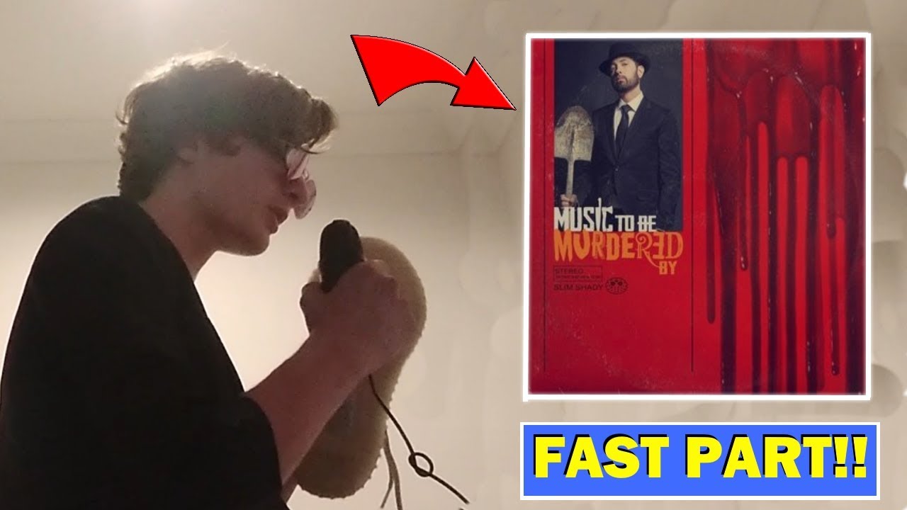 Rapping to Godzilla by Eminem!! (Fast Part) - YouTube