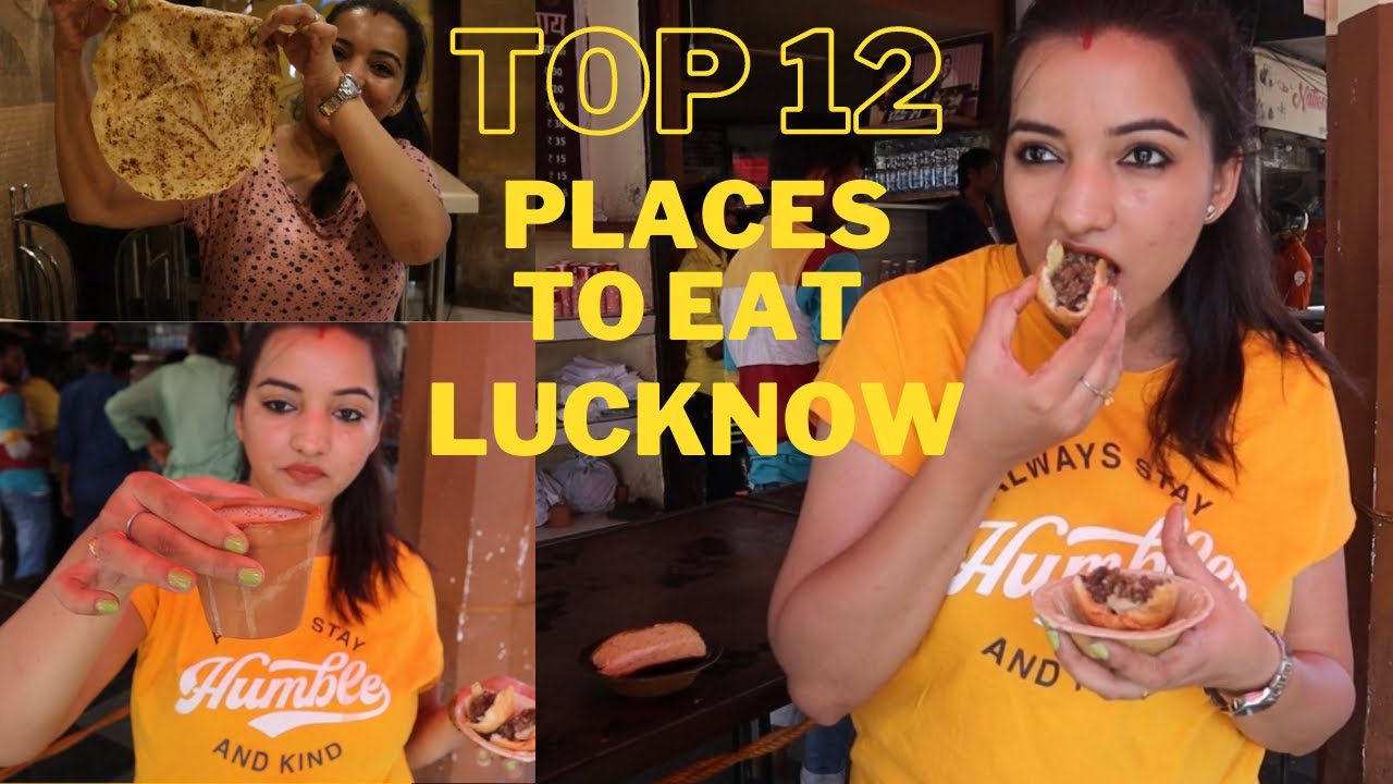 Lucknow Food| Must Eat Places In Lucknow | Indian Street Food Lucknow ...