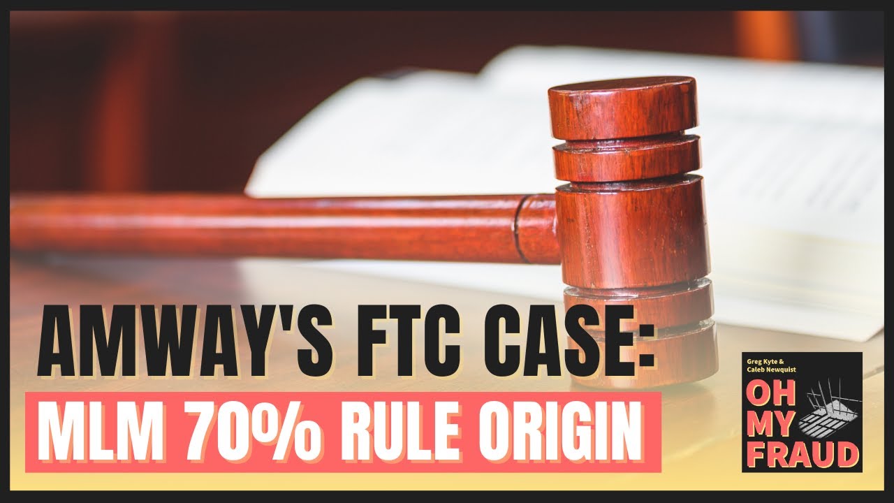 Amway's Brush with the FTC: The Origin of the 70 Percent Rule - YouTube