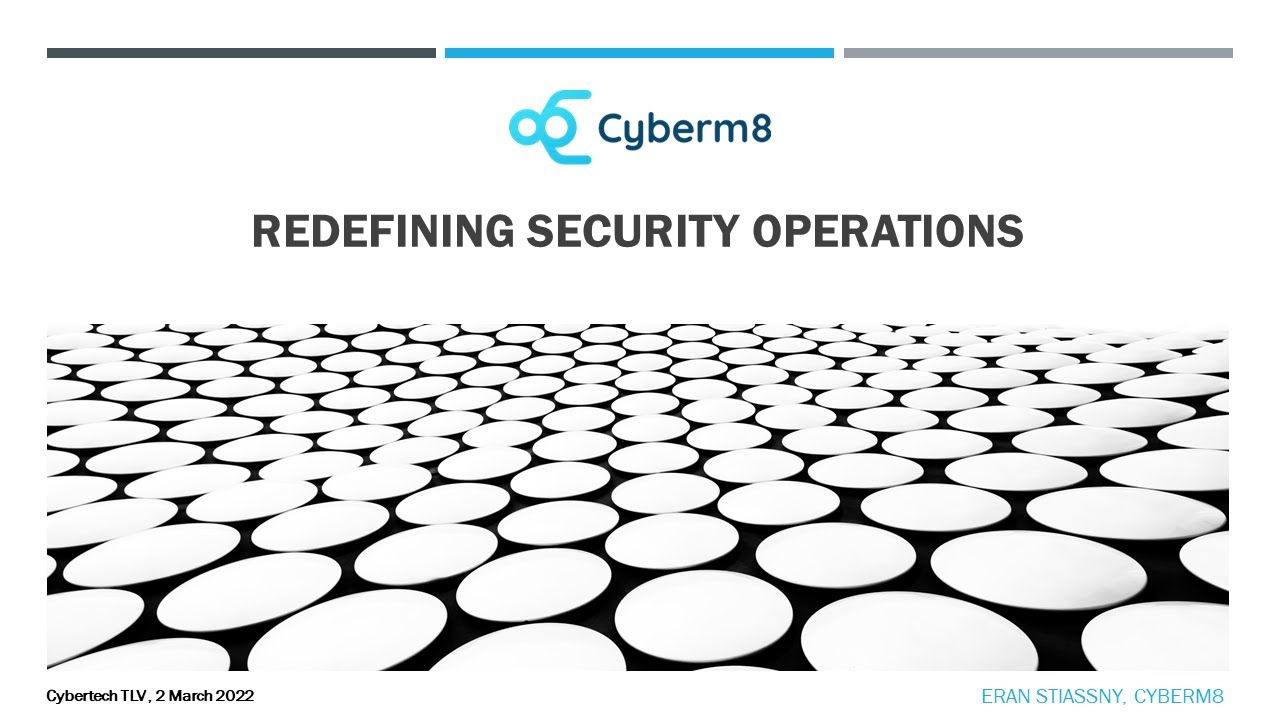 Cyberm8 Automation Platform - Redefining Security Operations ...