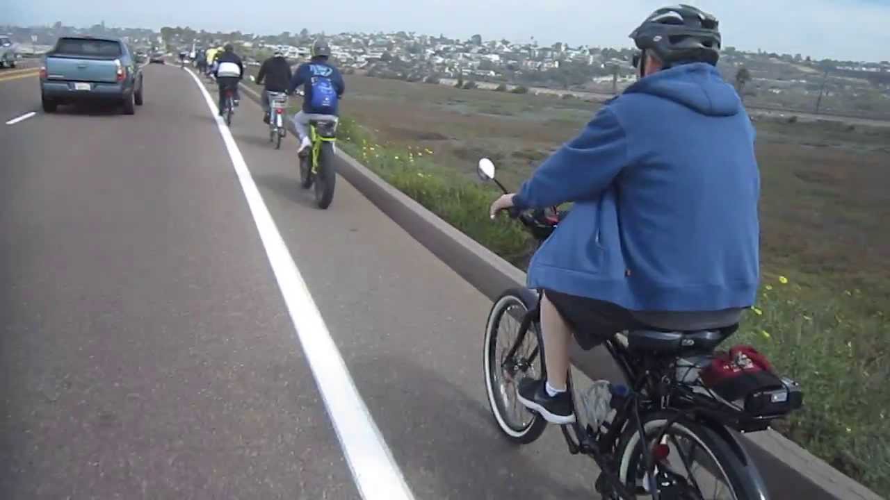 Electric Bike Club of San Diego Group Ride---Leucadia---During the Ride ...
