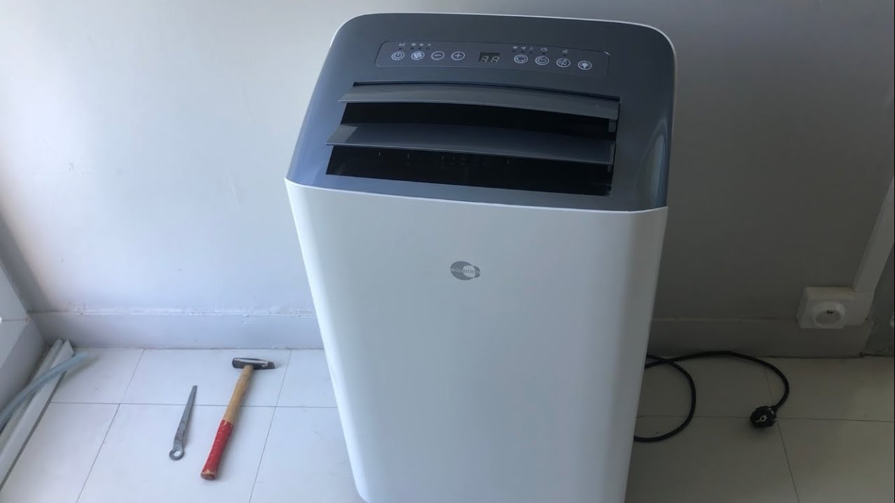 mobile air conditioner installation installation Climatiseur mobile ...