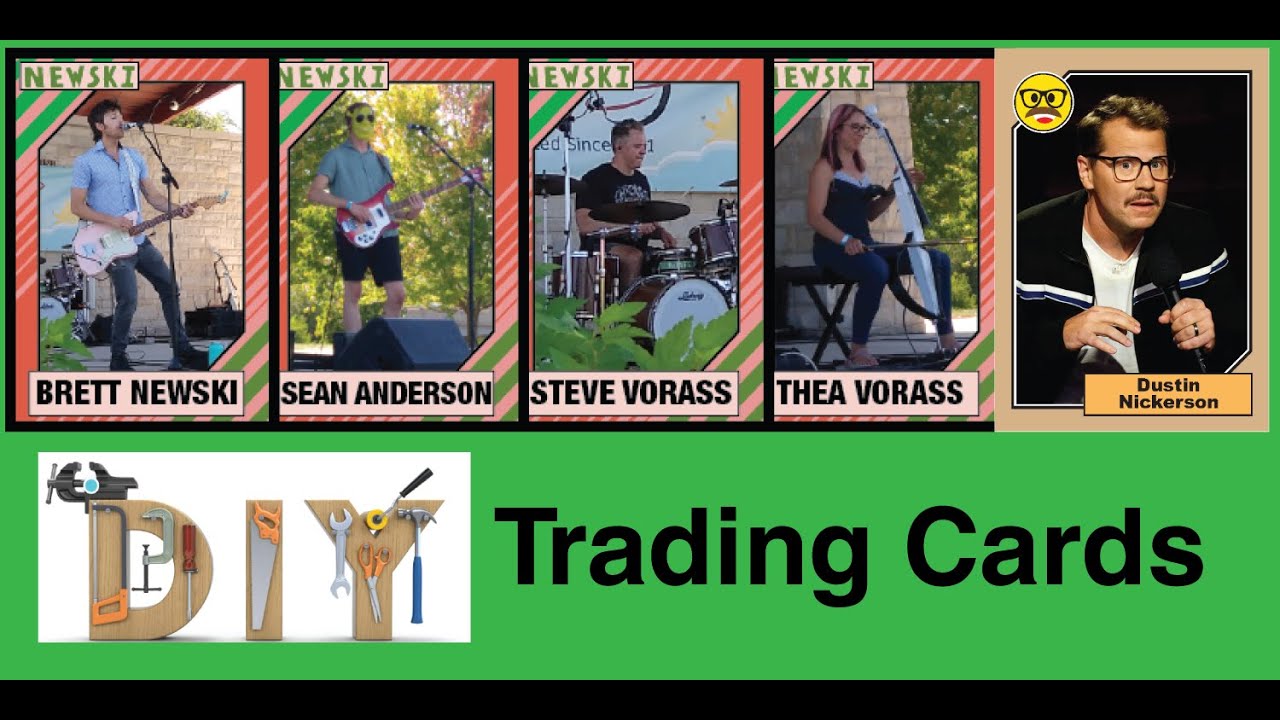 DIY Trading Cards (CLAUDETalks Episode 009) - YouTube