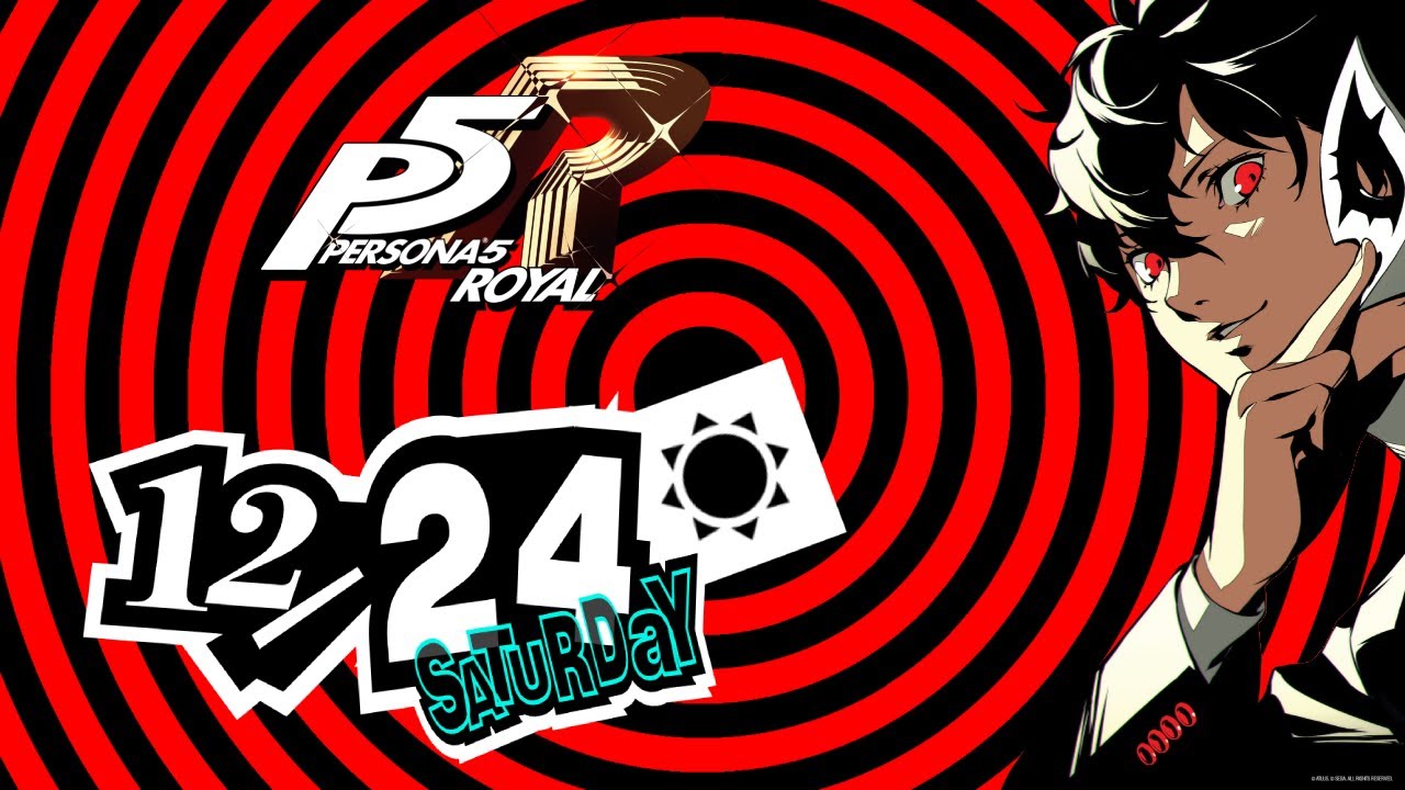 Persona 5 Royal in Real Time: 12/24 - YouTube
