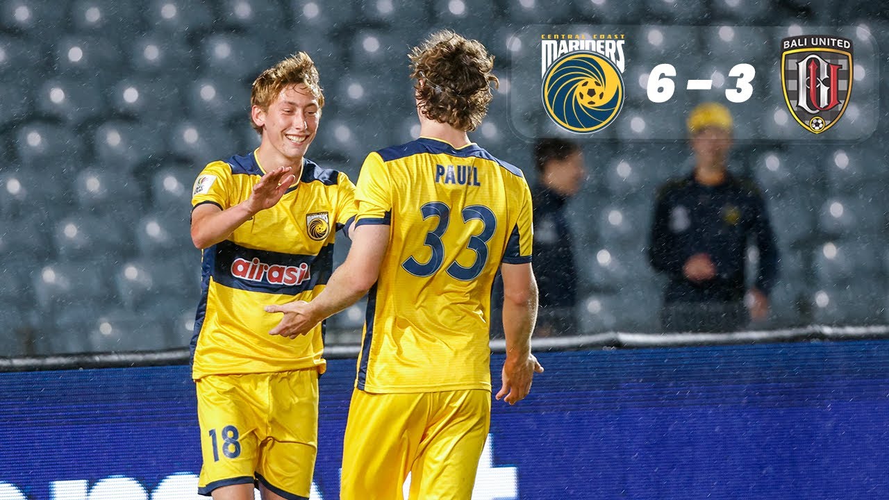 HIGHLIGHTS: Central Coast Mariners v Bali United | AFC Cup Matchday 3 ...