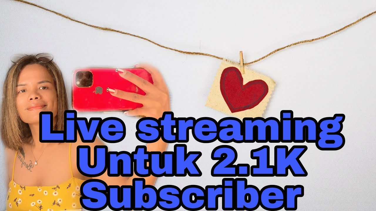 Live streaming for 2k subscribers - YouTube