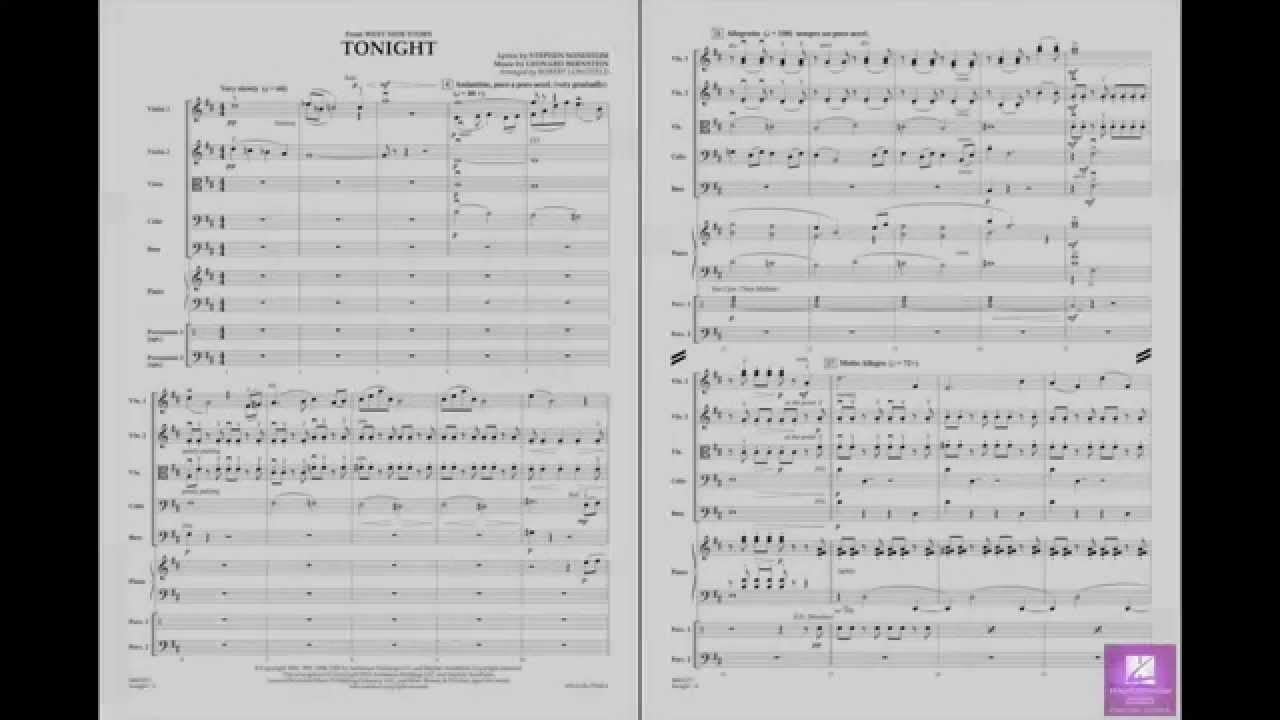 Tonight (from West Side Story) by Bernstein/arr. Longfield - YouTube