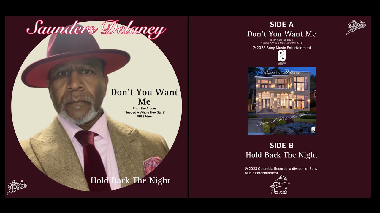 Saunders Delaney - Don’t You Want Me [2023, Vinyl] - YouTube