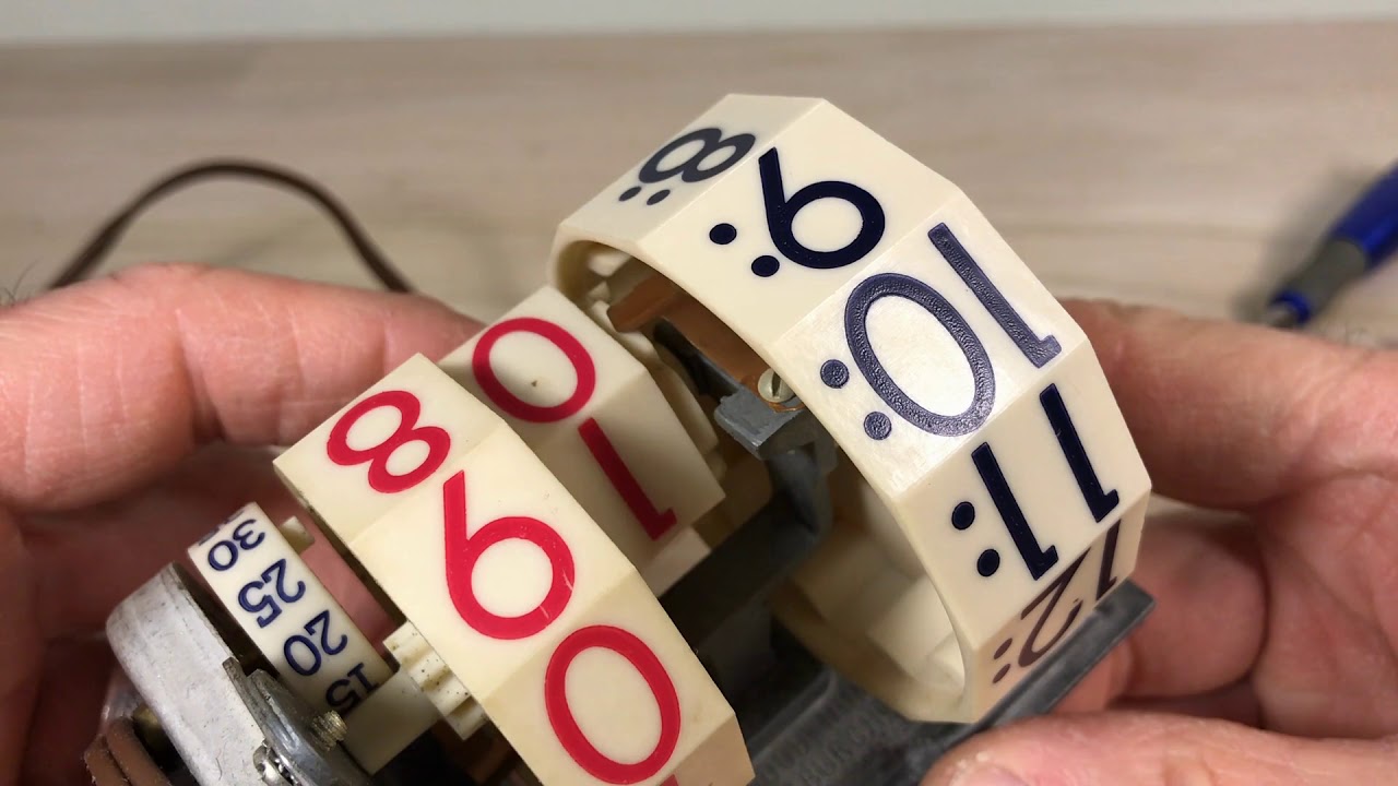 How does a cyclometer clock work - YouTube